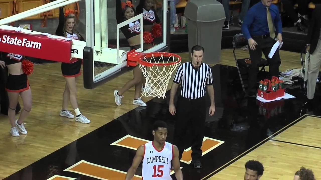 Men's Basketball Campbell - Post 2-21-15 - YouTube