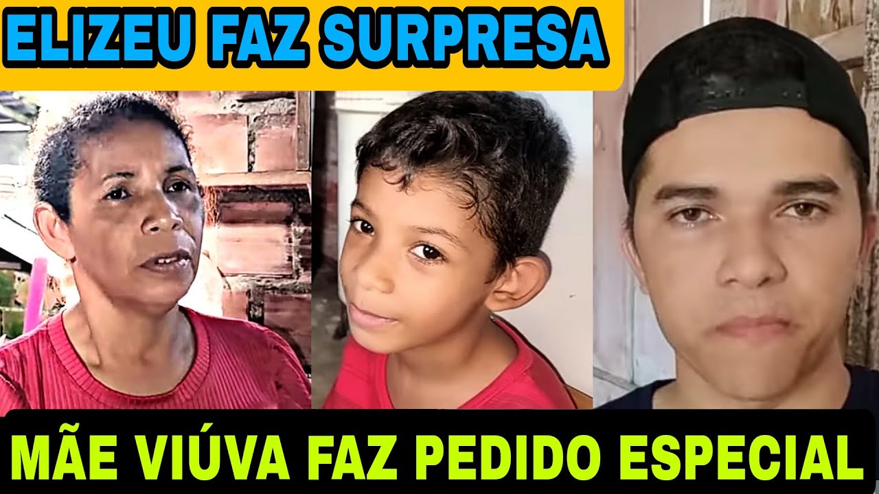 ELIZEU SILVA TV SURPREENDEU VIÚVA MÃE DE 3 FILHOS E VEJA A SUA ATITUDE ...