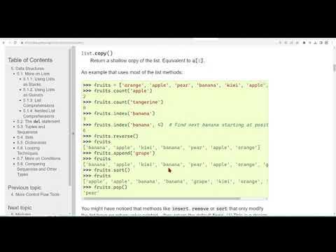 Python Lists - Tutorial - Basic Ear Training App in Python - YouTube