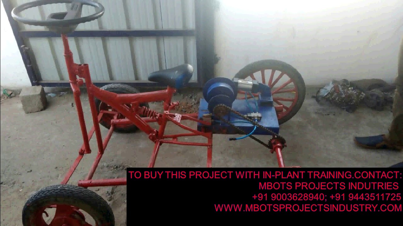 DESIGN AND FABRICATION OF COMPRESSED AIR ENGINE CAR MECHANICAL PROJECT ...