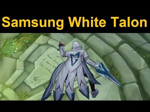 Samsung White Talon Skin Spotlight - Pawnce Talon - YouTube