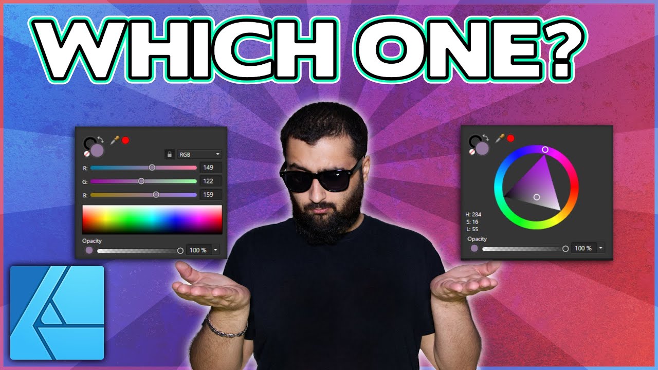 Which Colour Panel is Better in Affinity Designer? - Sliders or Wheel ...