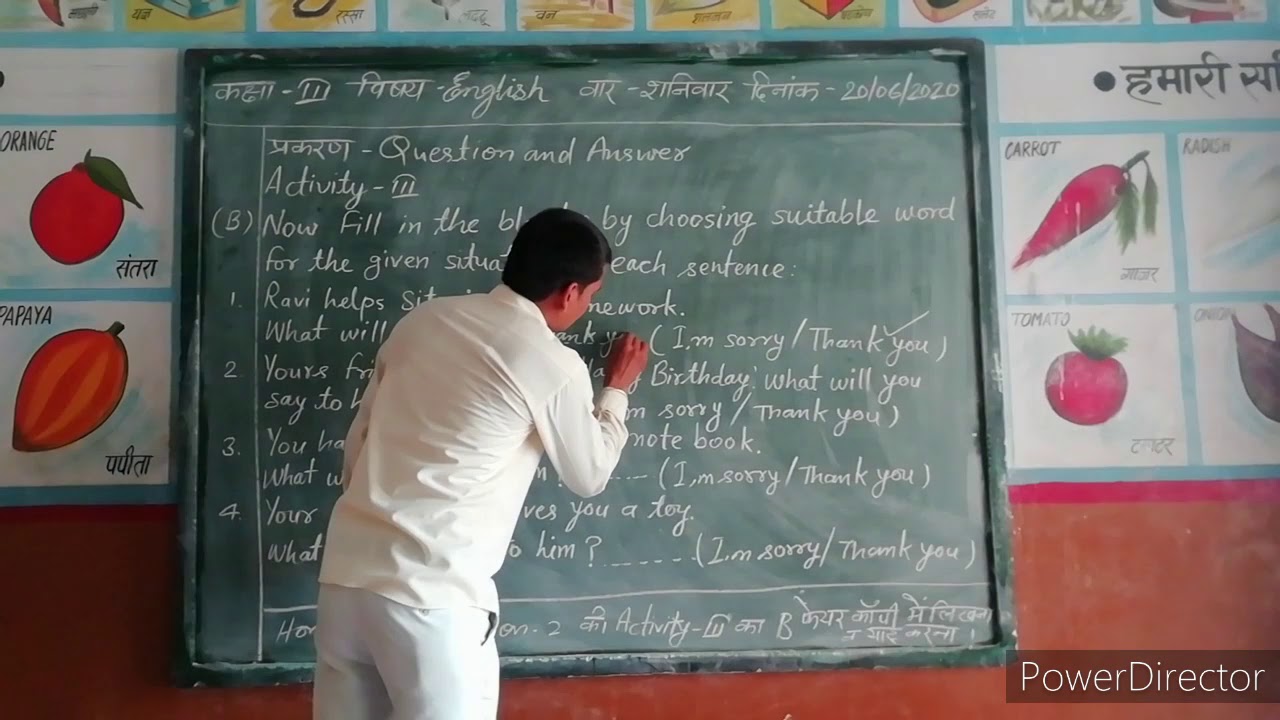 Class 3 English Lesson-2 Date-20/06/2020 - YouTube