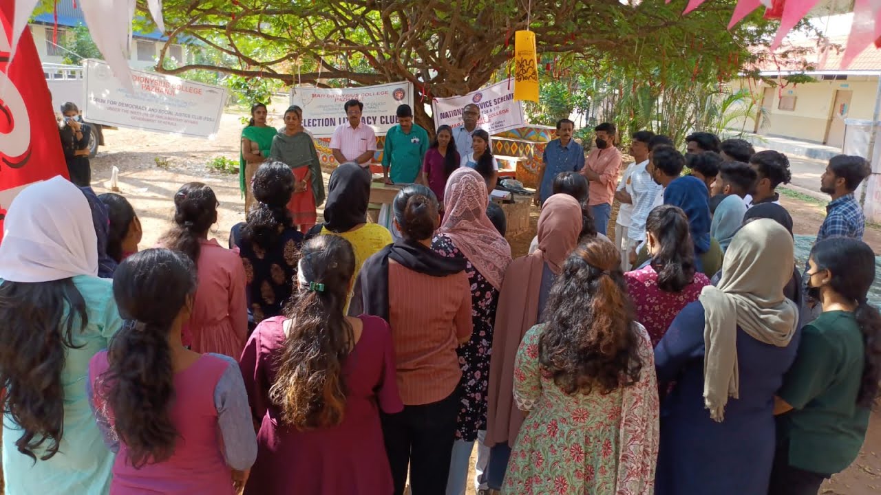 ELECTION LITERACY AWARENESS organized by Election Literacy Club, NSS ...