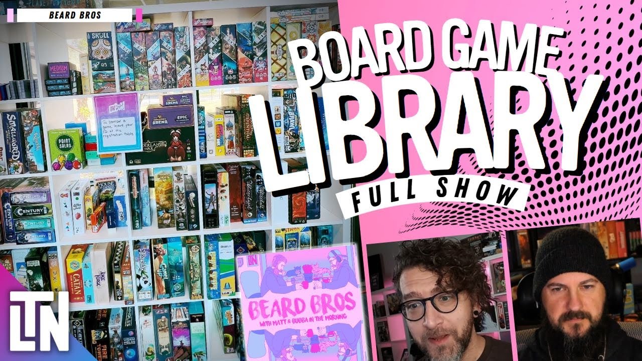 Board Game Library | Beard Bros - YouTube