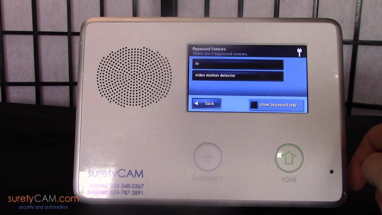 How to Bypass Individual Zones on your 2GIG Go!Control Panel by ...