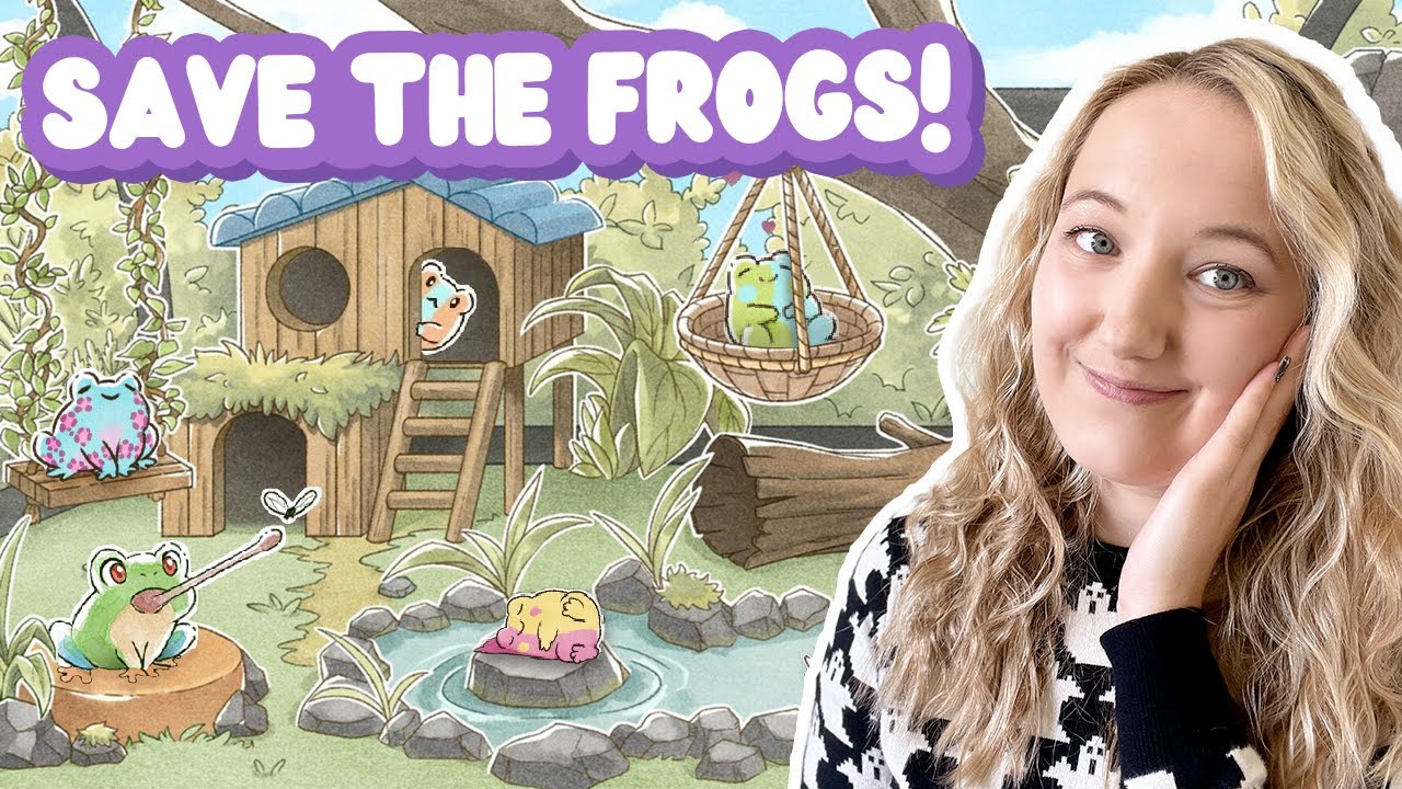 Building the Cutest Frog Home in Kamaeru: A Frog Refuge - YouTube