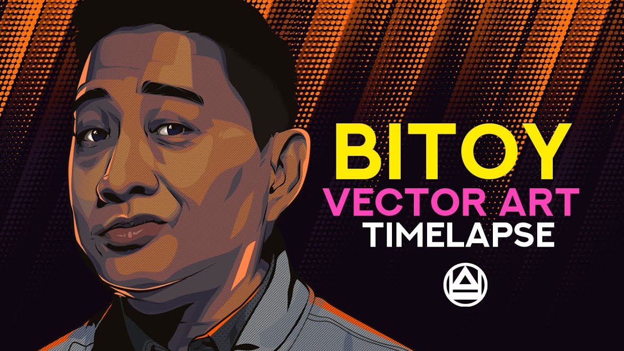Bitoy (michael v) vector art Timelapse - YouTube