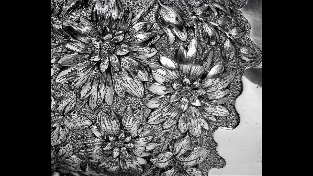 The American Silver Museum Presents a Meriden Ice Pitcher: Floral ...