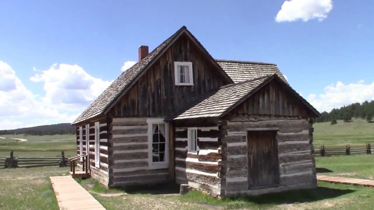 The Hornbeck Homestead a Part of Florissant Fossil Beds - YouTube