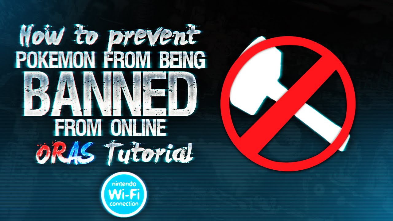 Pokemon ORAS: How to Fix Competitive Pokemon BANNED From Online (ORAS ...