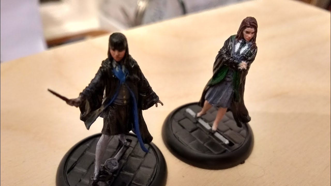 Knight Models Harry Potter Game First Attempt at Painting - YouTube
