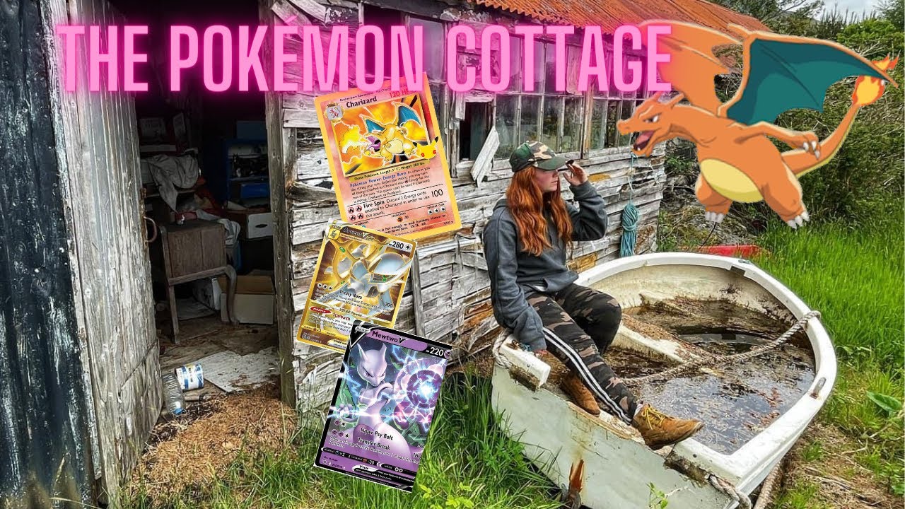 Come Explore An Abandoned Pokémon Cottage With A Hidden Beach! - YouTube