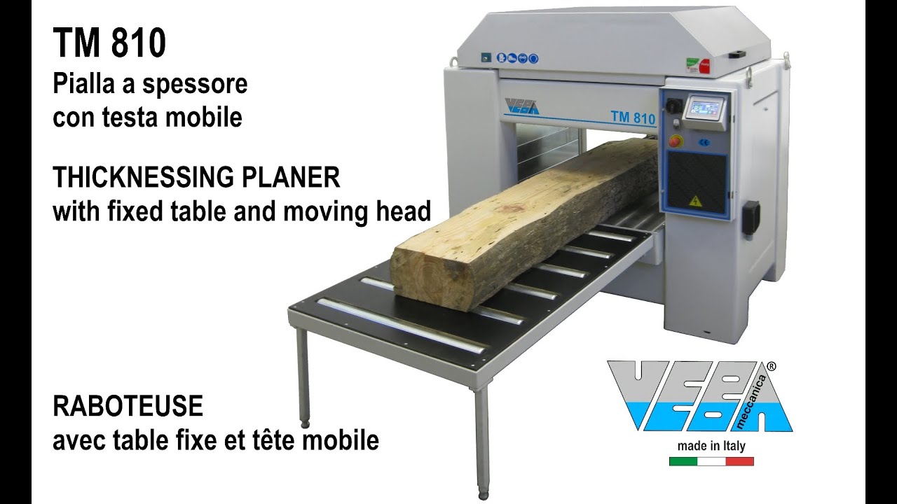 TM 810 VEBA Pialla a spessore con testa mobile - YouTube