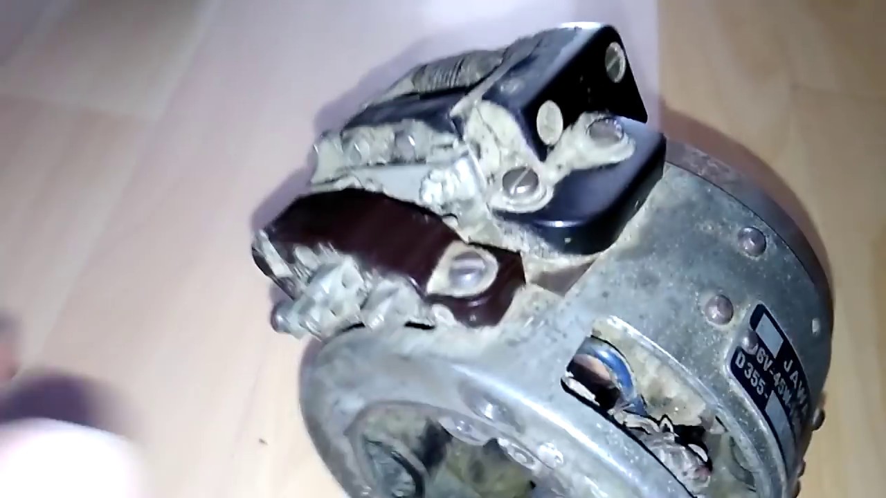 JAWA 250 KÝVAČKA JAK FUNGUJE DOBÍJENÍ (DYNAMO JAWA 6V 45W) 2. díl ...