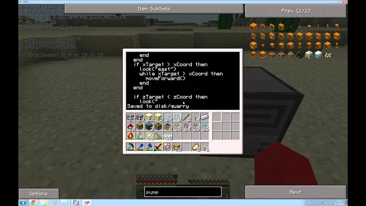Computercraft - From noob to pro [13] - Sending turtle to specific ...