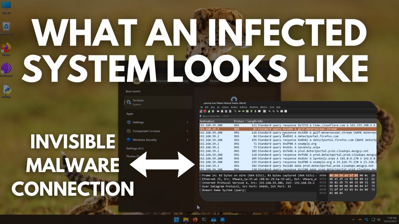 Malware of the Future: Network activity of an Infected System in 2025 ...