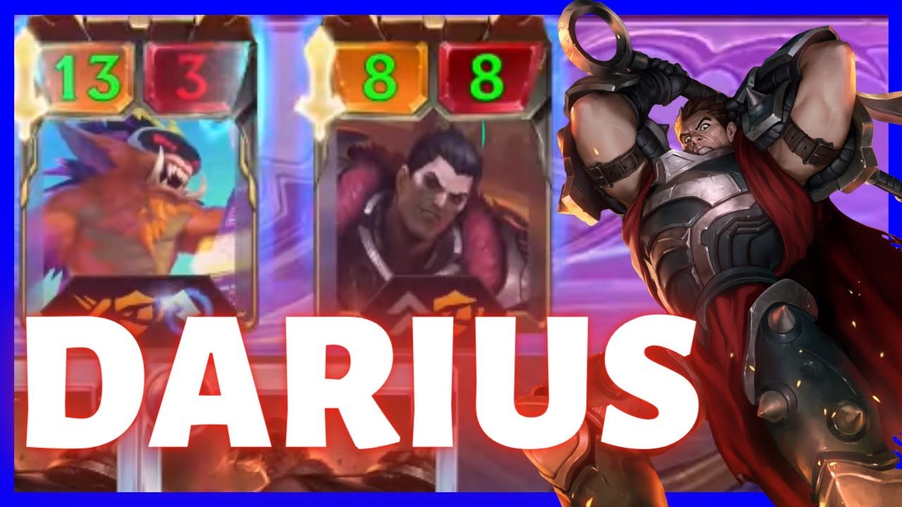 DARİUS 2024 METASINI DOMİNE EDECEK! Darius/Gnar Standart Destesi ...