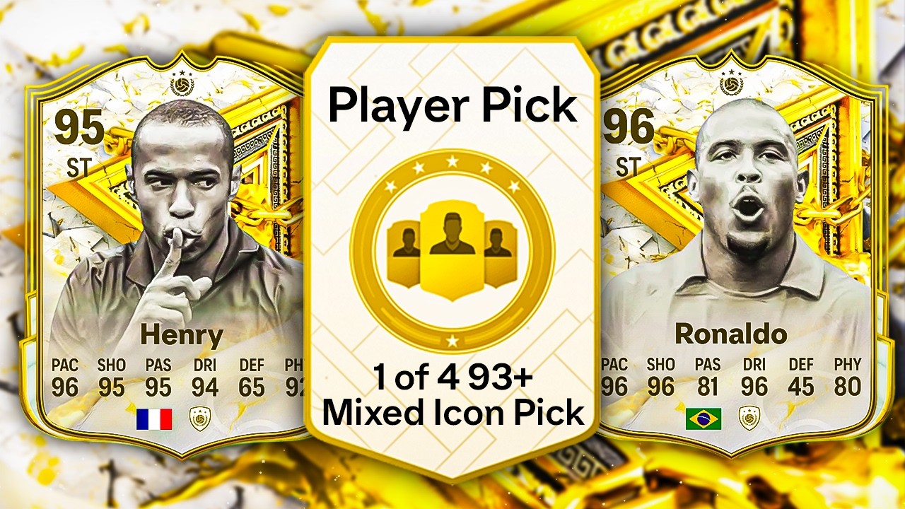 50x 93+ MIXED ICON PLAYER PICKS! 😨 FC 25 Ultimate Team - YouTube