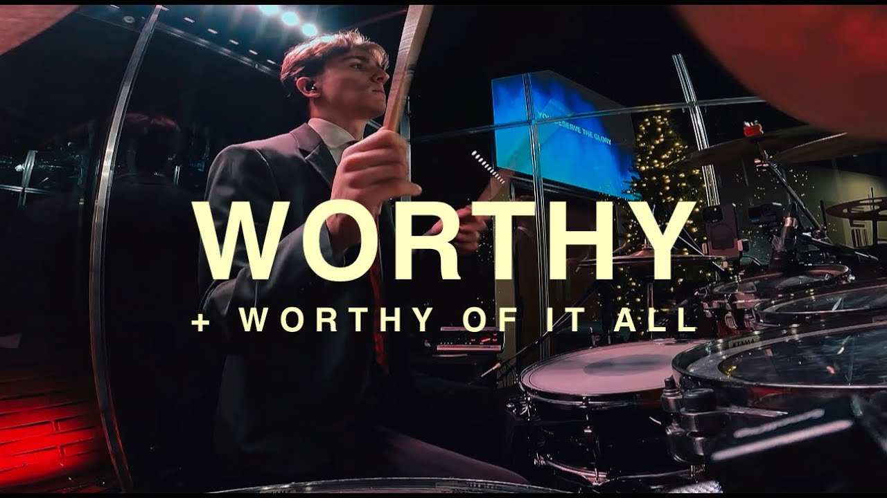 Worthy + Worthy of it All // CeCe Winans // Justin Hammel // LIVE Drums ...