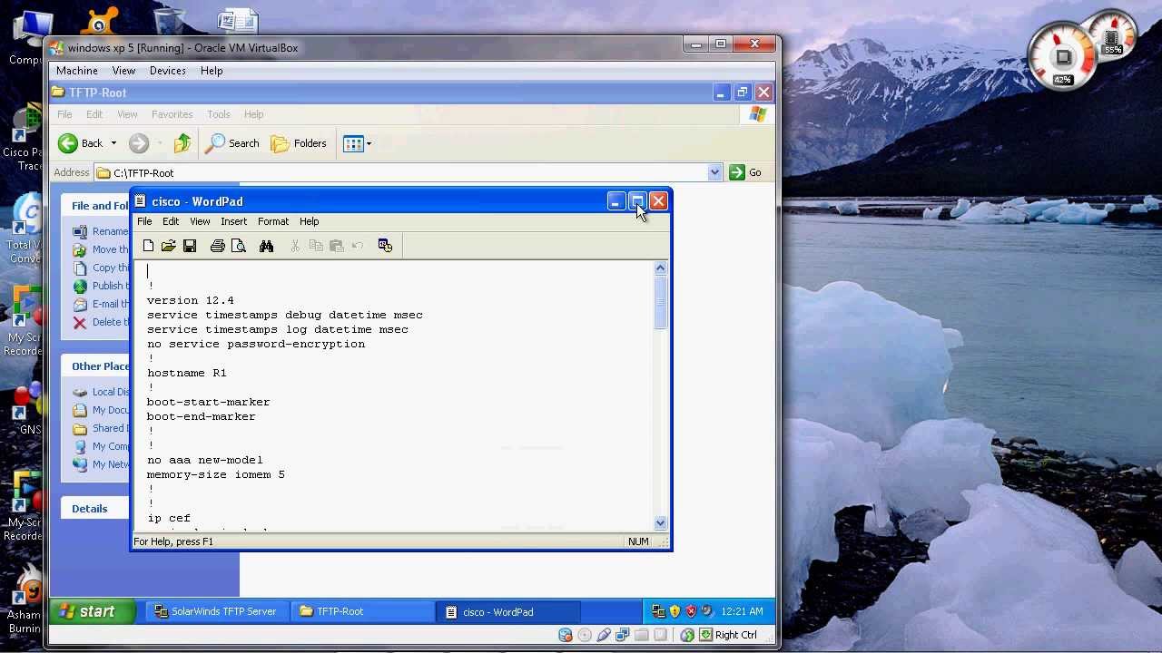 How To Backup Router Configuration Using Tftp Server Youtube 5208