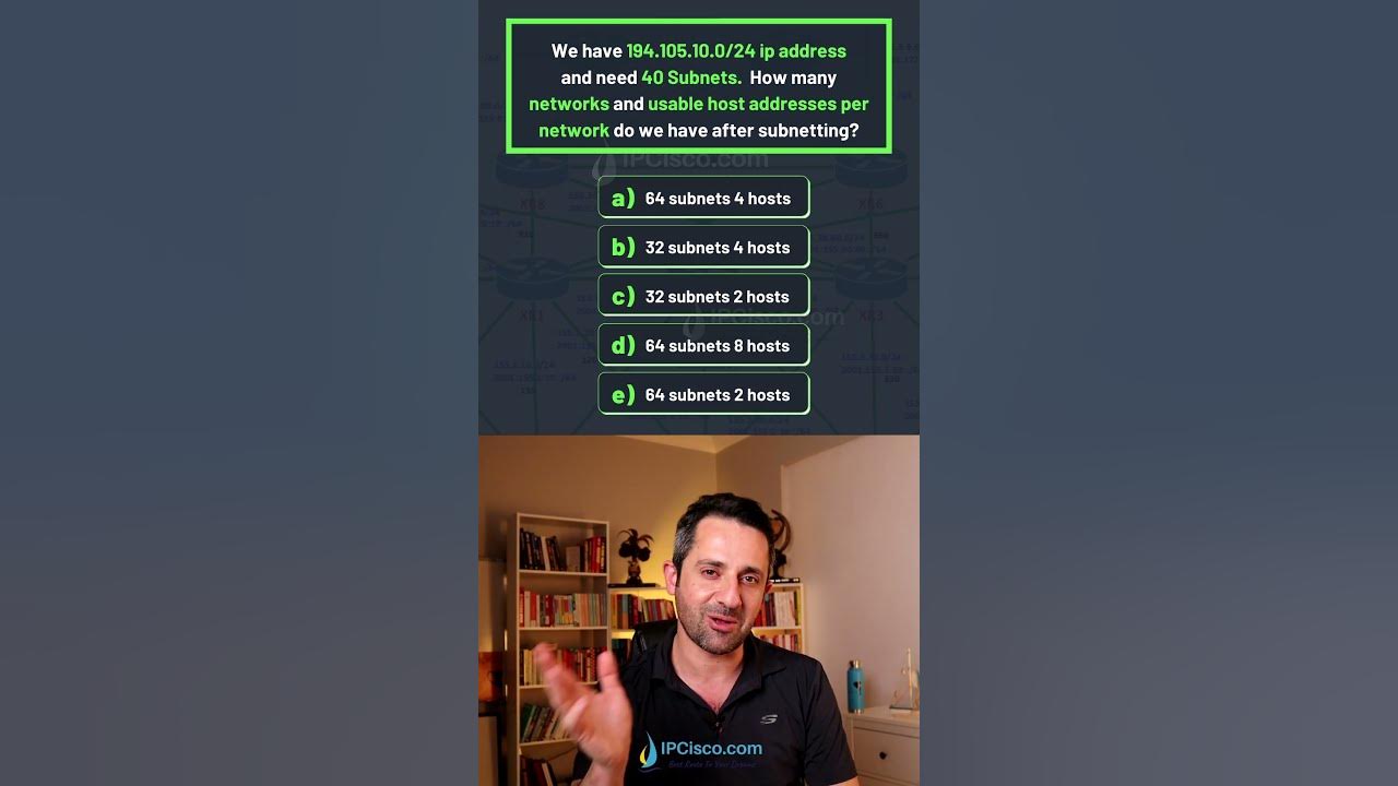 CCNA Challenge Questions! | Gokhan Kosem | IPCisco.com | CCNA 200-301 | #network #cisco #ccna ...