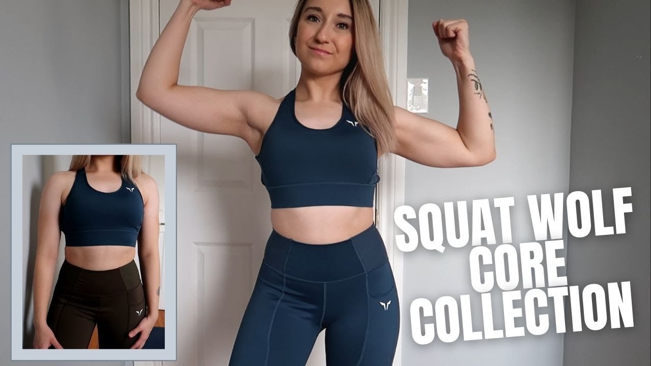 SQUAT PROOF LEGGINGS?! SQUAT WOLF CORE COLLECTION ACTIVEWEAR REVIEW ...