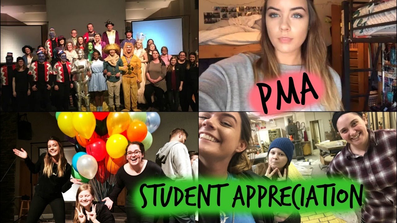 Student Appreciation at BGU and PMA | 3.2.17 | JohnnaCamilleVlogs - YouTube