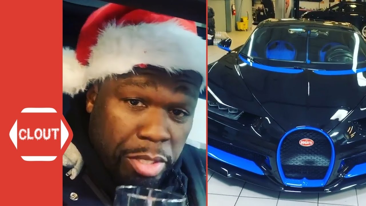 50 Cent Gifts Himself $3M 2020 Bugatti Chiron For Christmas! - YouTube