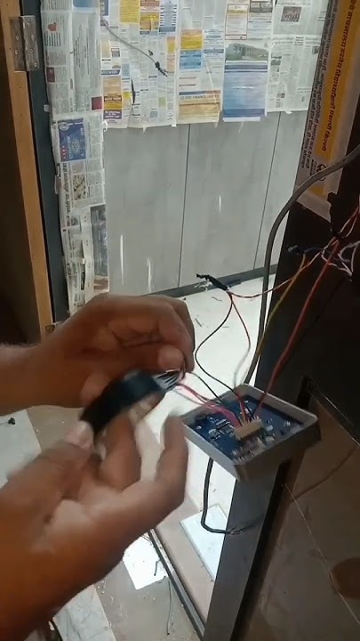 ESSL ACCESS control #insulation#Essl js32e card reader - YouTube