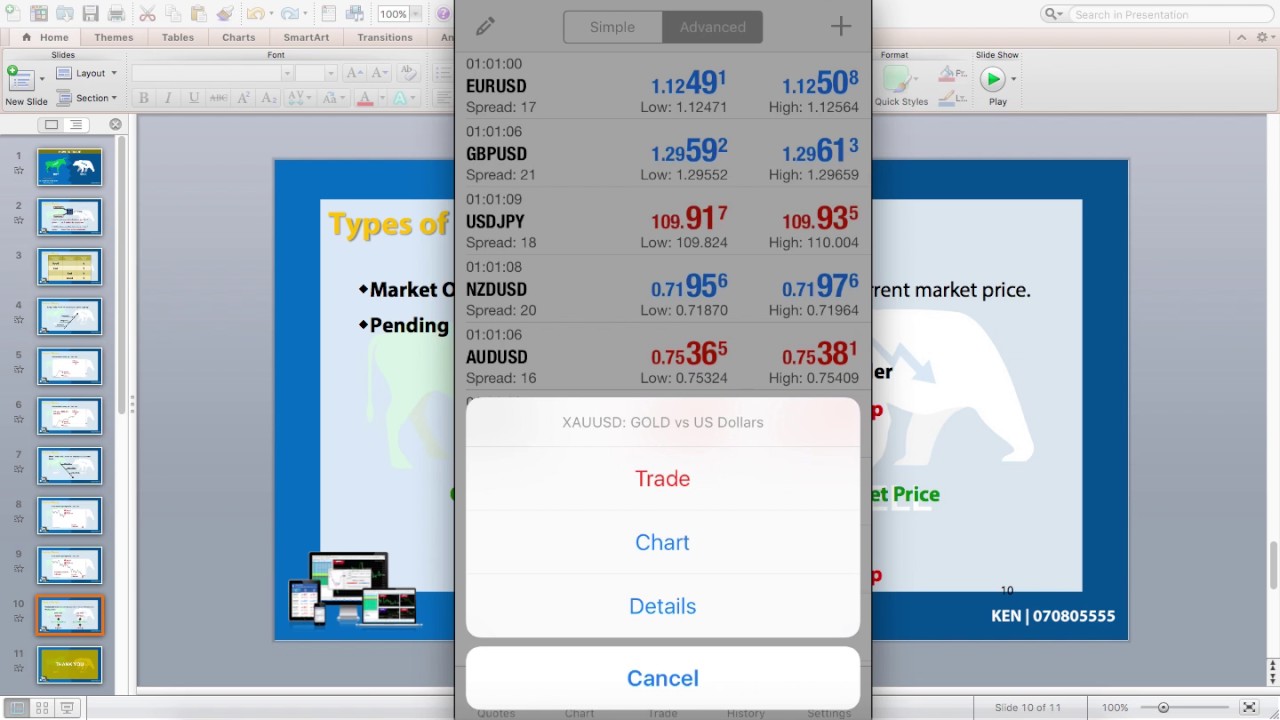 3. How to Trade With IOS - iPhone and iPad - YouTube