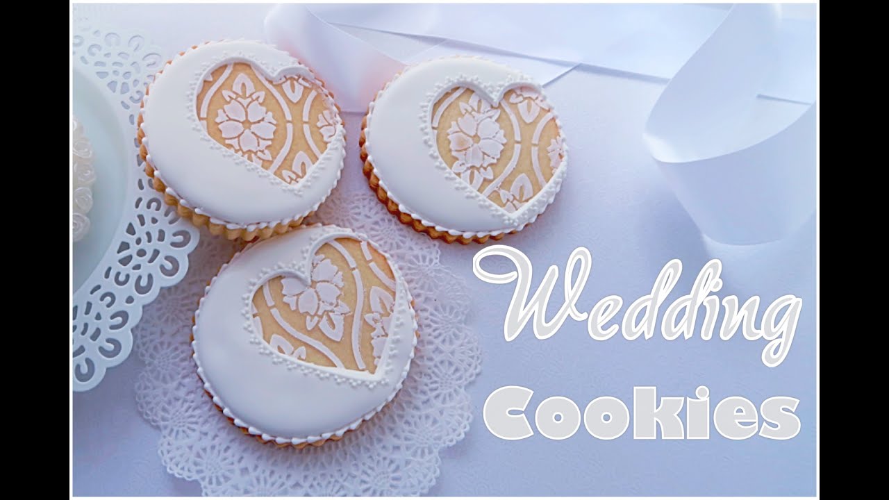 Beautiful wedding cookies💍My little bakery. - YouTube