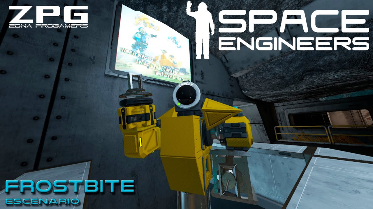 Space Engineers | Escenario - Frostbite (Parte 6) | Gameplay Español ...