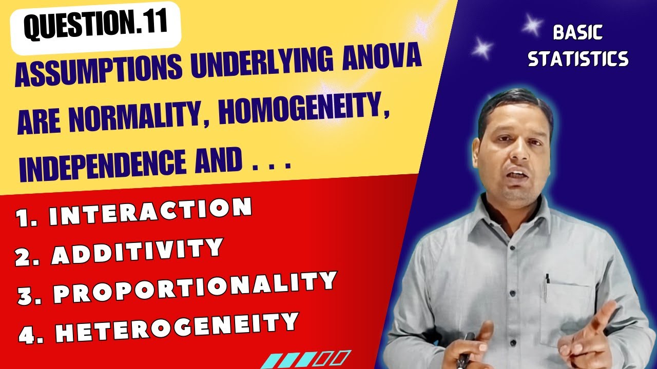 11. What are the Assumptions of ANOVA | Assumptions of Analysis of ...