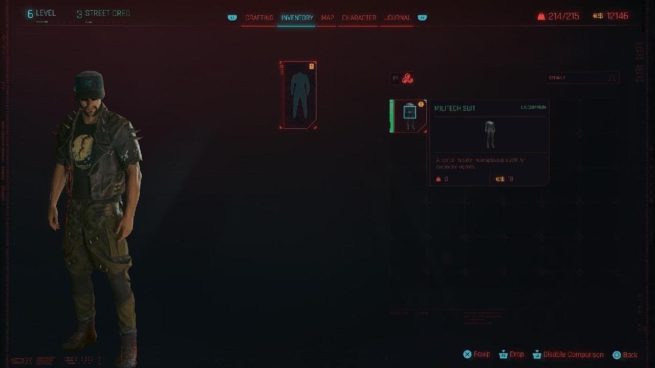 How to Equip Militech Suit, Cyberpunk 2077 - YouTube