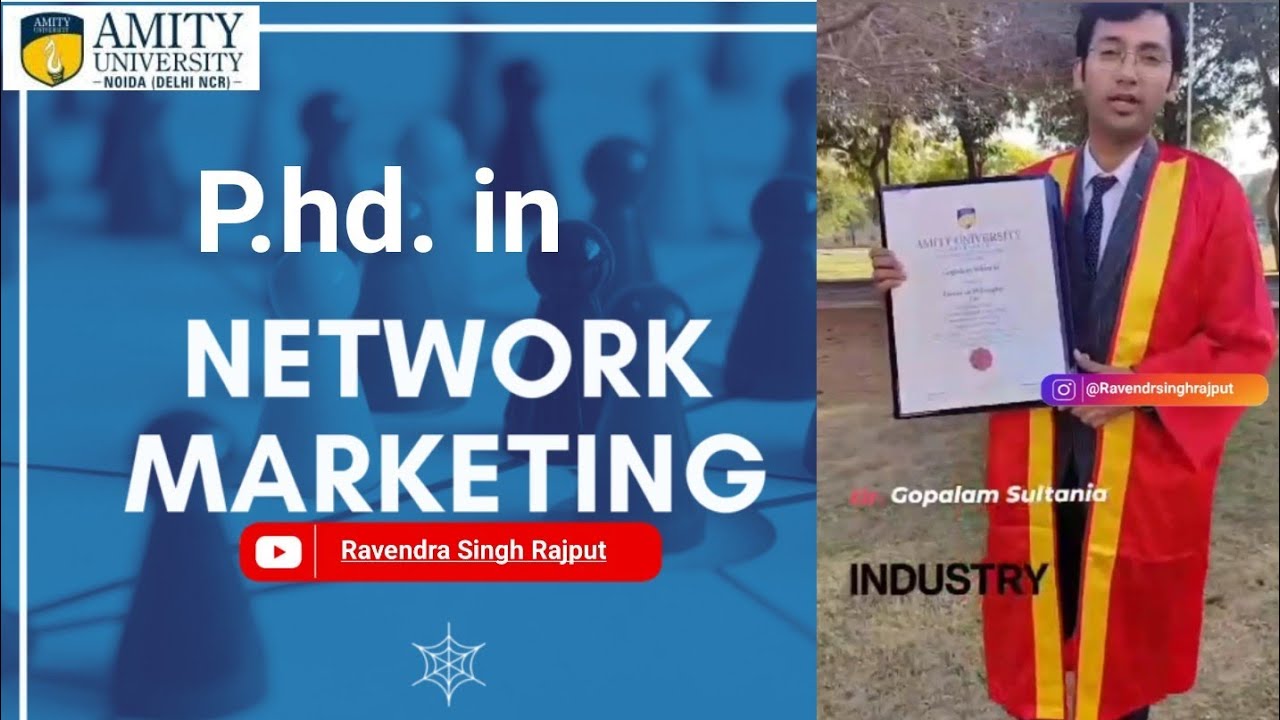 Phd in Network Marketing Law Amity University in India Join Best ...