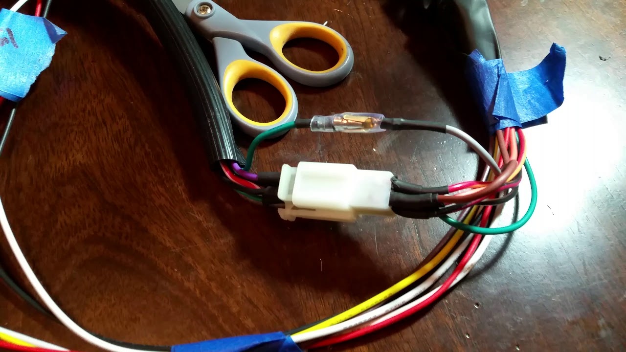 Harley Davidson Custom Bobber Right Signal - Bench Test - Ultima Wiring ...