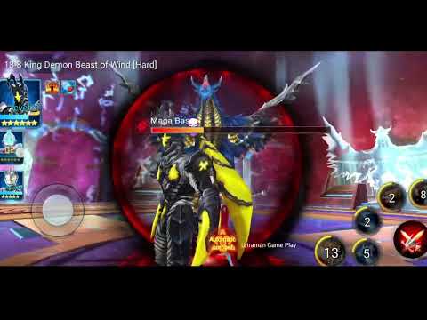 Mengalahkan Monster Maga Baser Terkuat mode NIGHTMARE, Game Ultraman RTV