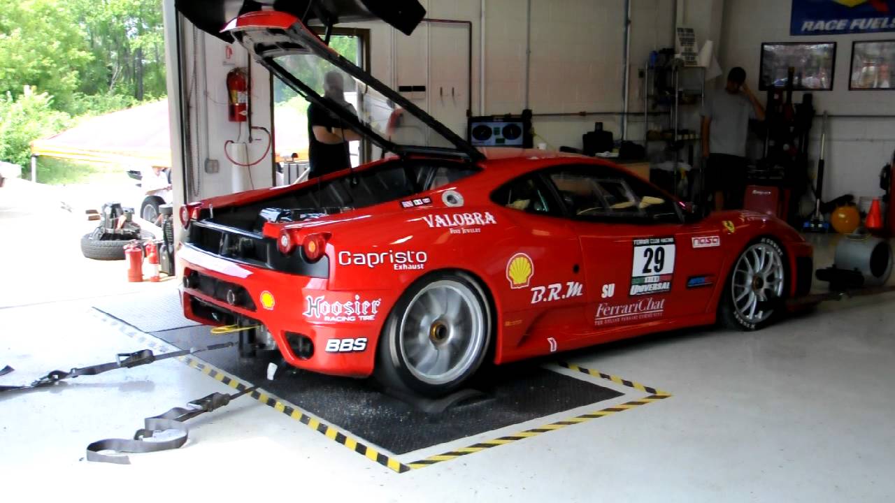 Ferrari F430 Track Car on Dyno at Performance Auto Spot Open House 2011 ...