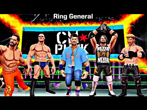 7 Star Guther, CM Punk, Seth Rollins, Aj Styles & Logan Paul Game Play In WWE Mayhem 