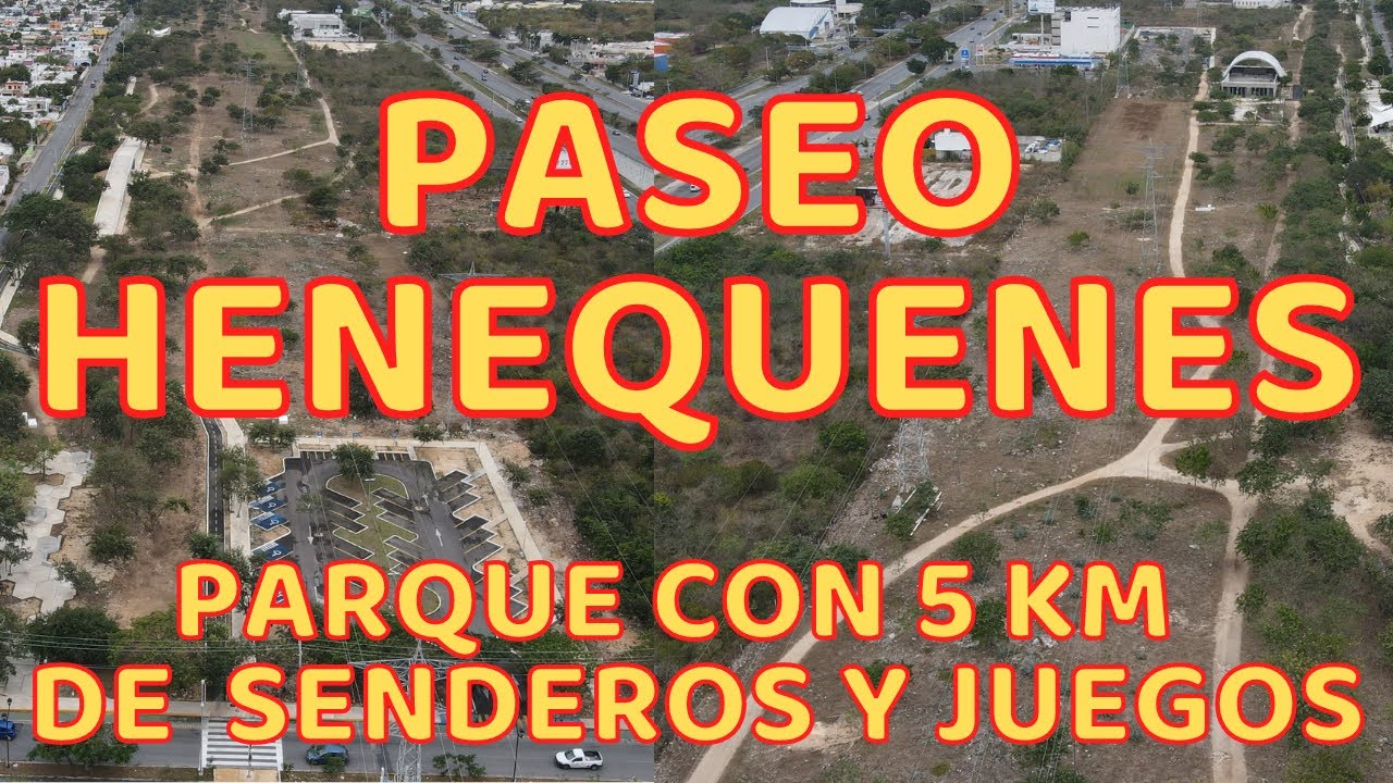 El Parque MAS LARGO de Mérida 🔴║ - YouTube