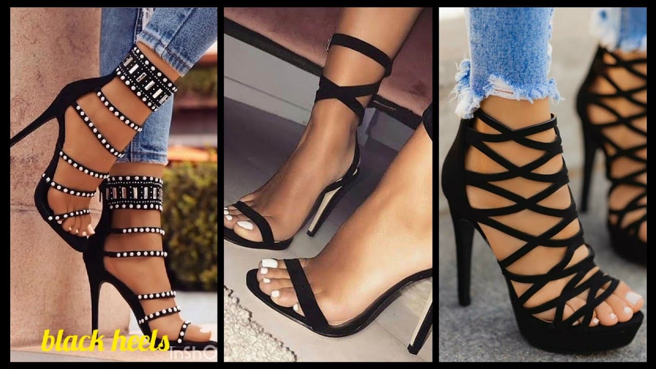 Versatility of Black Heels: From Day to Night Looks ||How Black Long ...