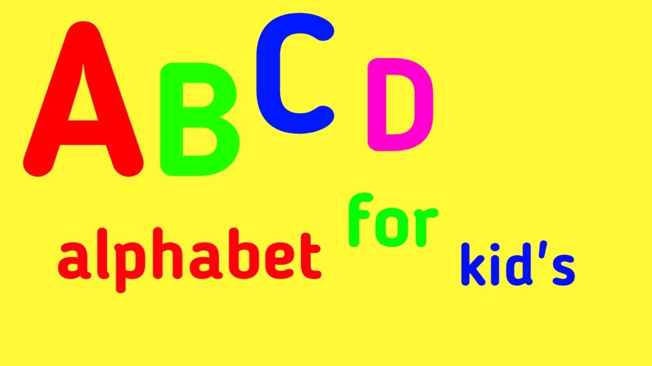 ABCD alphabet for kid's, funny abcd, learning abcd, alphabet, a to z ...