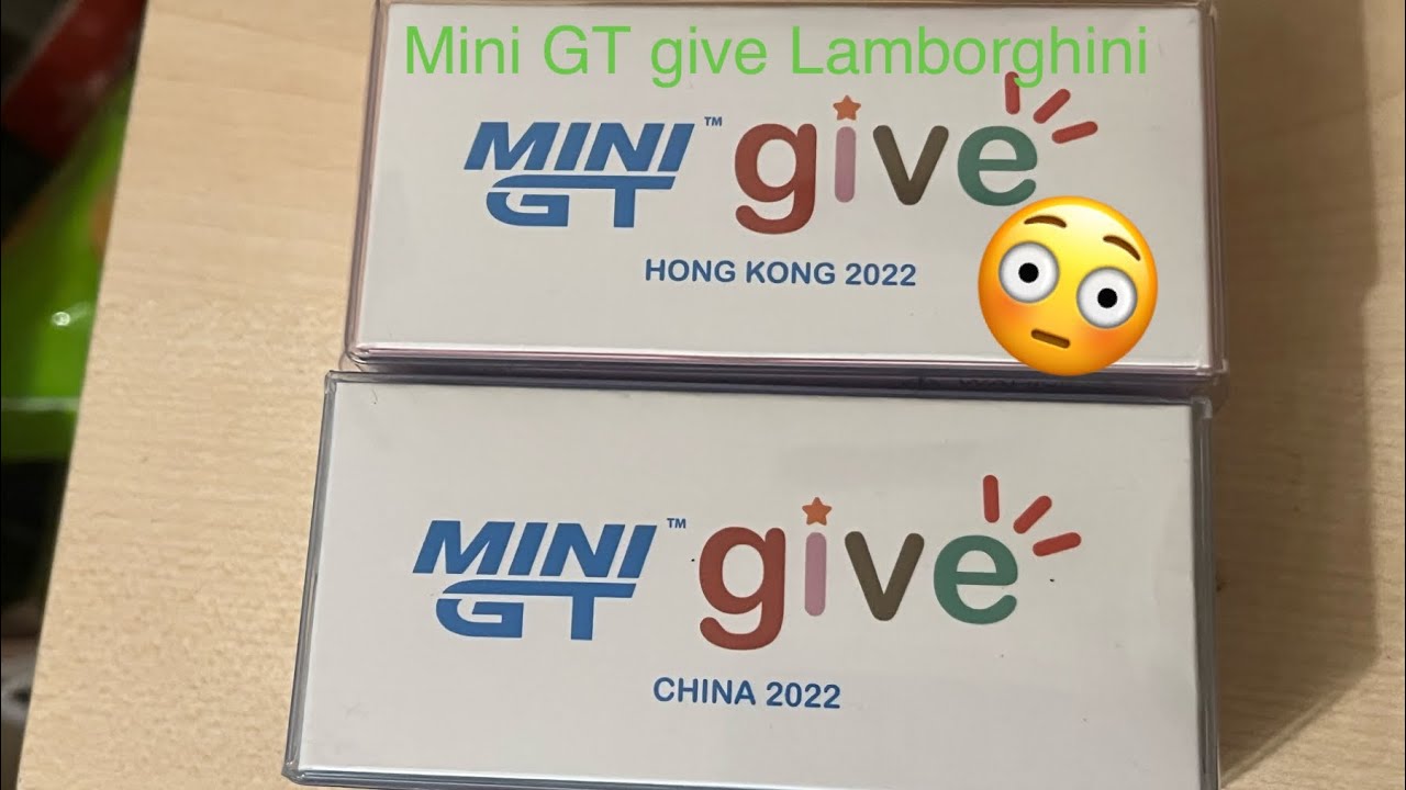Mini GT baby pink give Lamborghini Aventador SVJ Hong Kong - YouTube