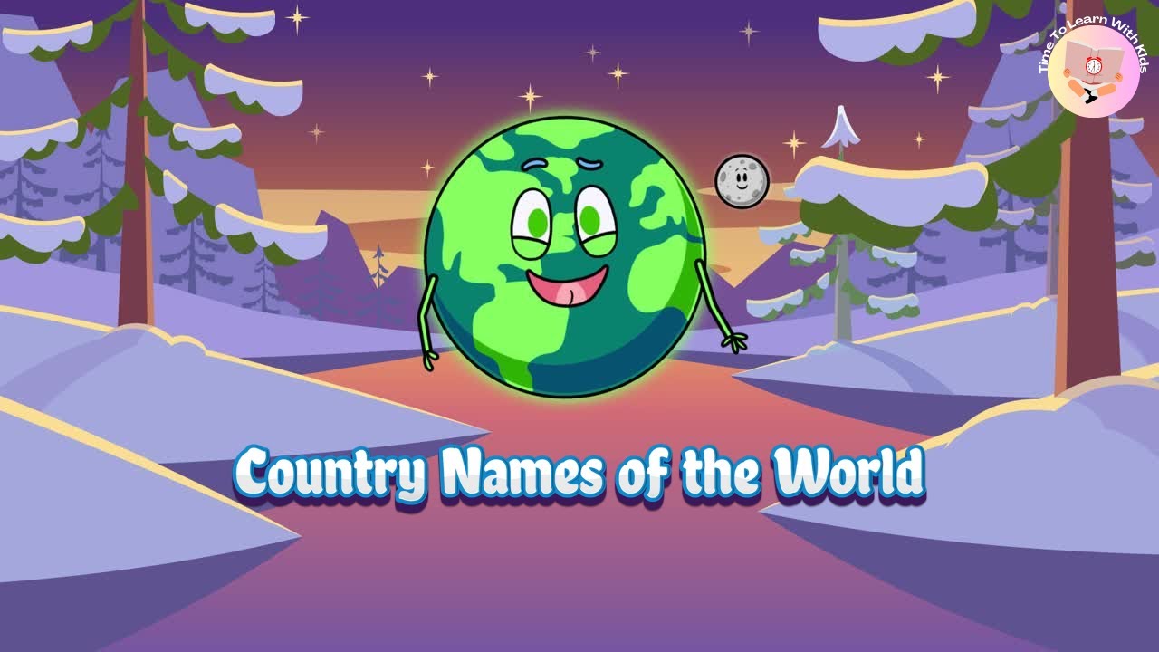 Country Names Of The World | Countries Of The World | 196 Country Names ...