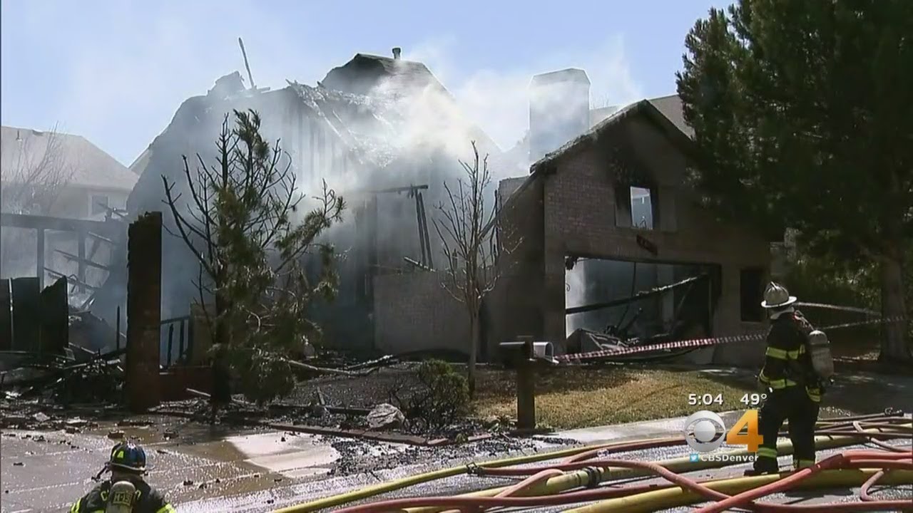 Winds Fuel Fire That Burns Homes In Castle Rock - YouTube