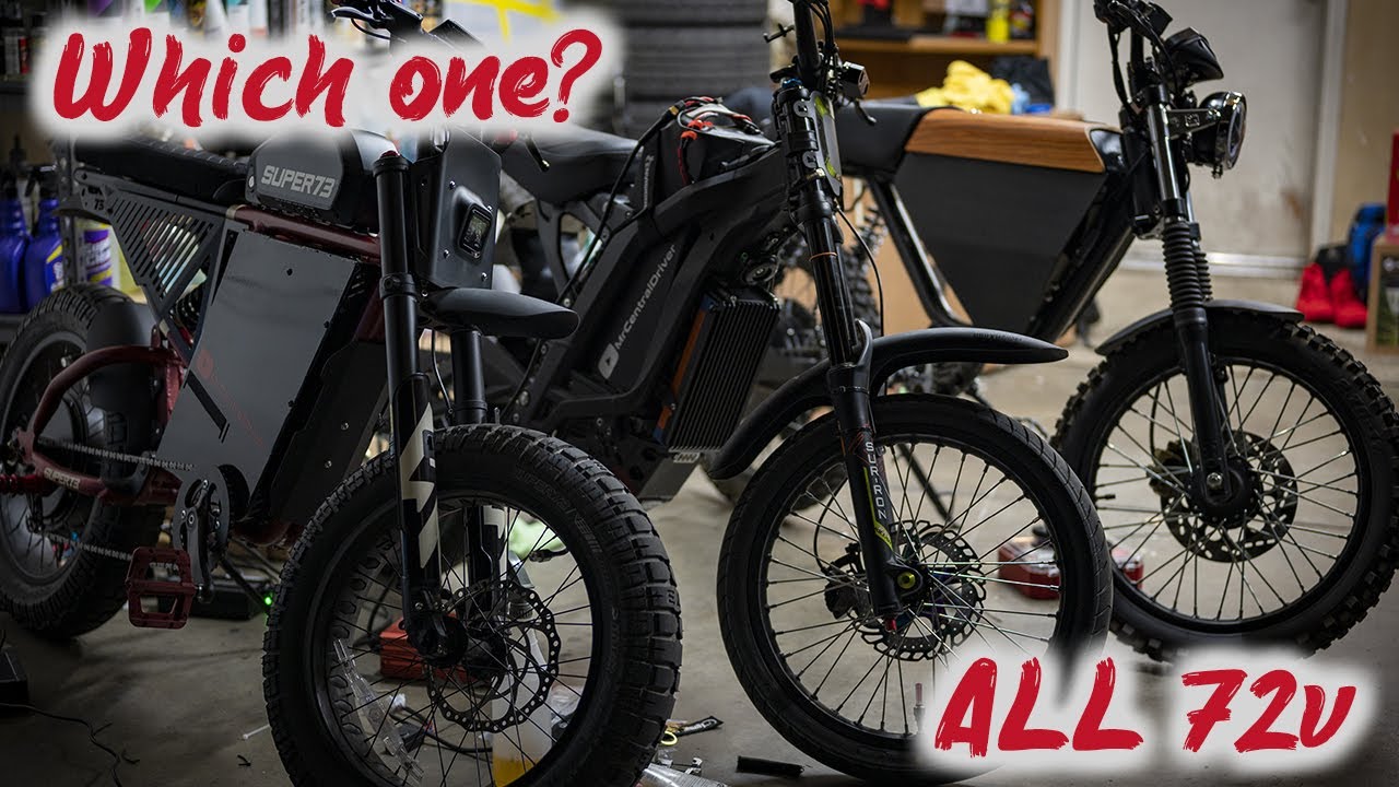 My Thoughts on Which 72v eBike is the best // SUPER 72 // SURRON ...