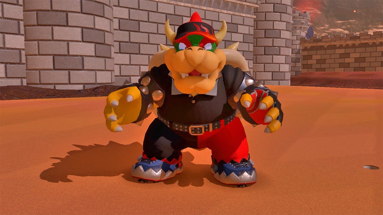 Mario Golf Super Rush - Bowser vs Mario vs Luigi vs Peach (Speed Golf ...