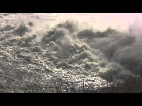 Housatonic River Flood, Stevenson Dam, Oxford, CT March 2011 - YouTube