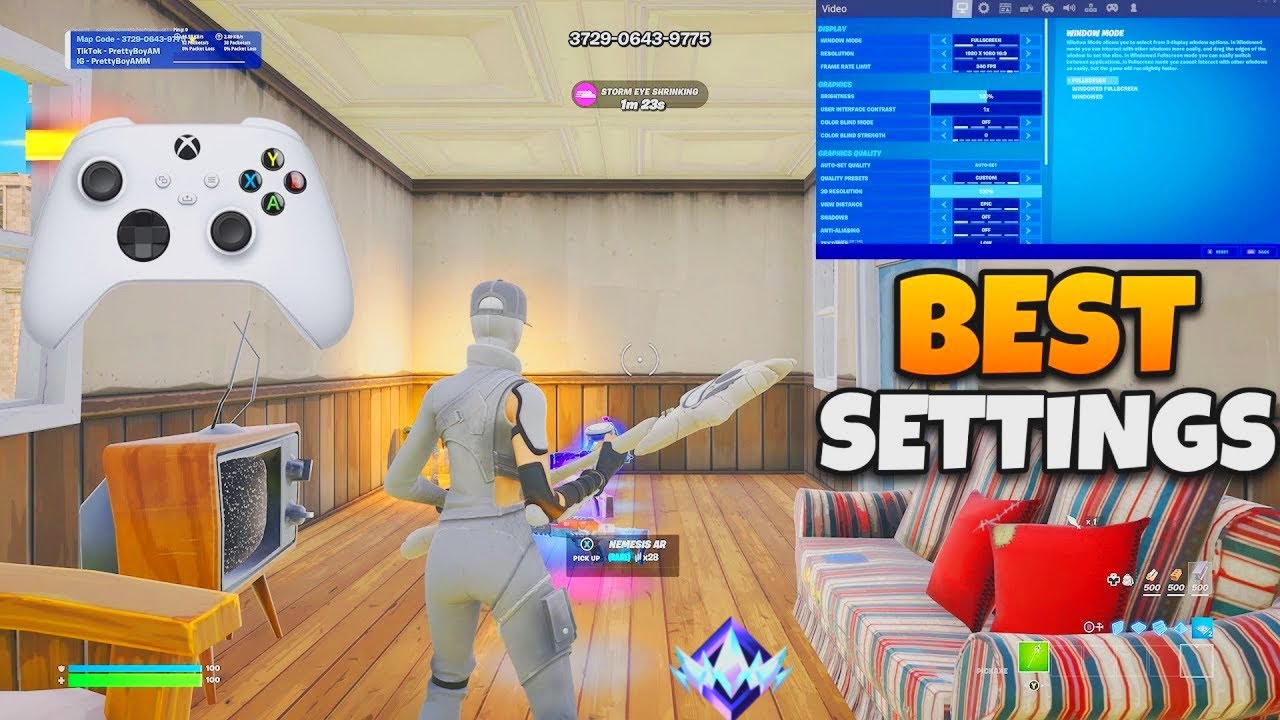 NEW Controller *AIMBOT* 🎮 (Season 4) + Best Controller Settings CHAPTER ...